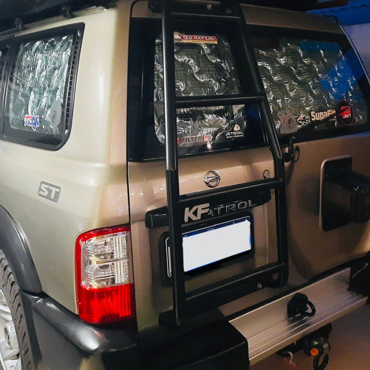 GU Patrol Rear Door Ladder – Knight Fabrication