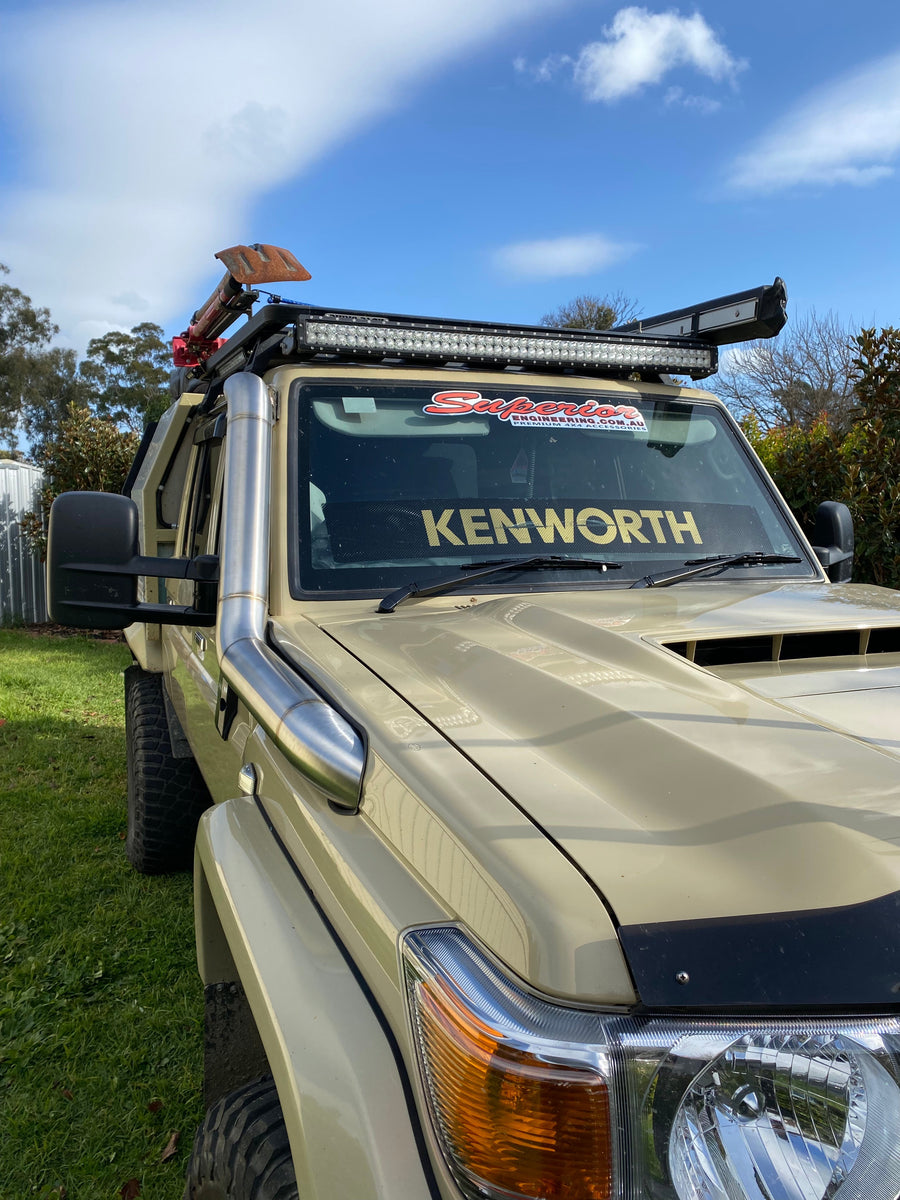 Toyota Landcruiser 79 Series Low Cut 4” Snorkel – Knight Fabrication