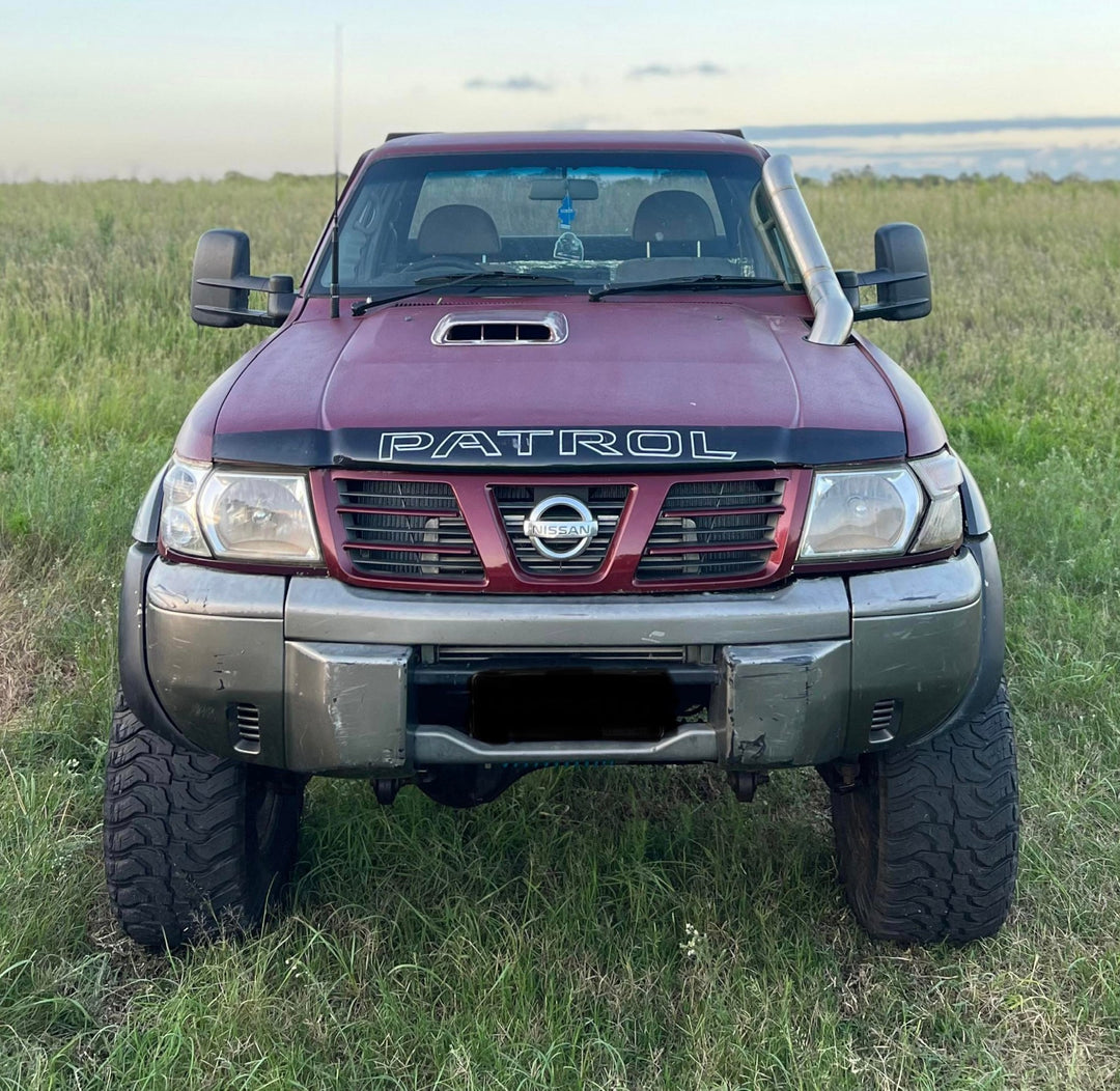GU Patrol 4" Low Cut Bonnet Entry Snorkel – Knight Fabrication