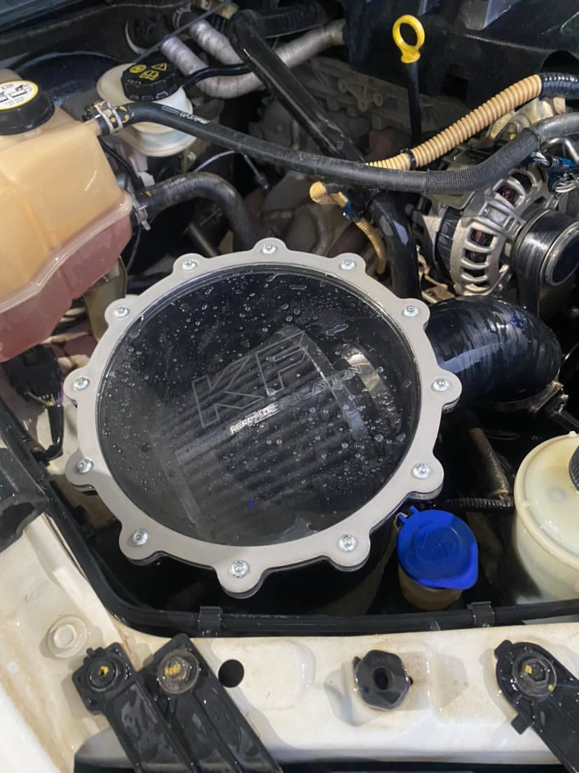 Ford Ranger PX 1-2-3 Clear Top Air Box – Knight Fabrication