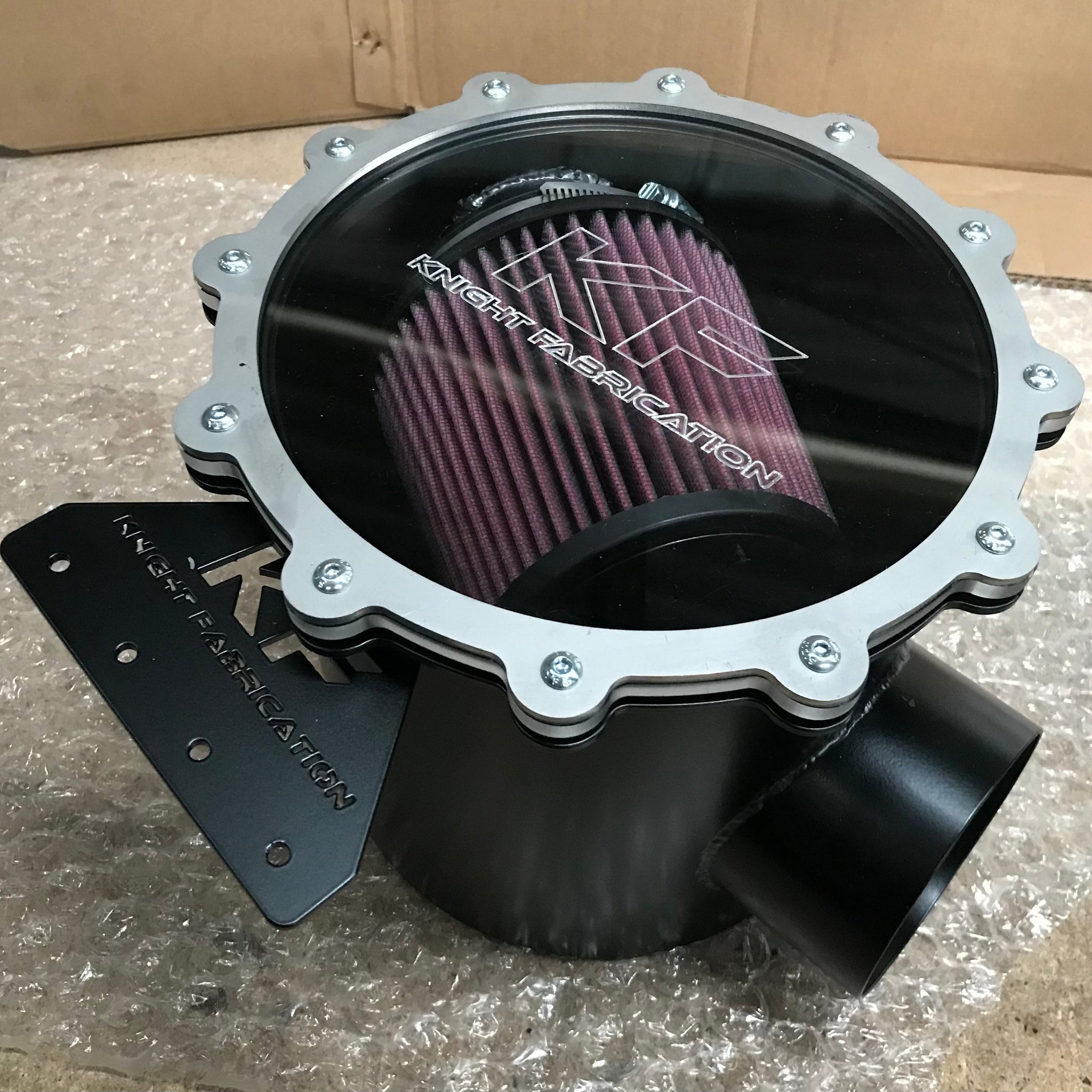 Toyota 80 Series Clear Top Air Box – Knight Fabrication
